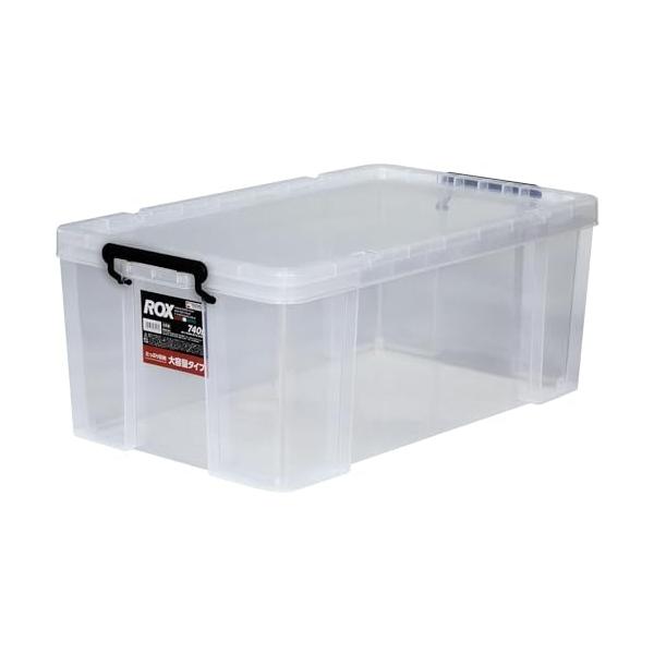 01_フタあり02_クリア/16_740L(幅44×奥行74×高さ30cm)/110001175・Size:16_740L(幅44×奥行74×高さ30cm)Style:01_フタあり・パッケージ個数:1・サイズ:幅44×奥行74×高さ30c...