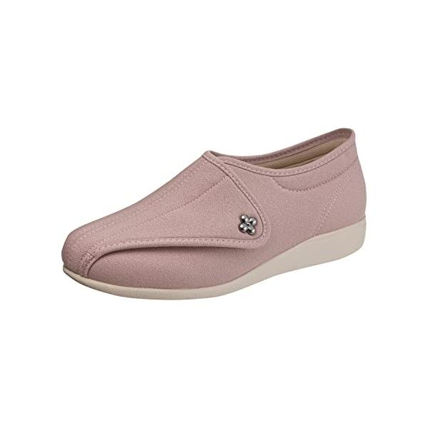 介護シューズ 軽量 転倒予防ピンクストレッチ/22.5 cm 3E/KS20524・Size:22.5 cm 3EColor:ピンクストレッチ・パッケージ個数:1・商品サイズ (幅×奥行×高さ) :85mmx235mmx85mm・アパレルサ...