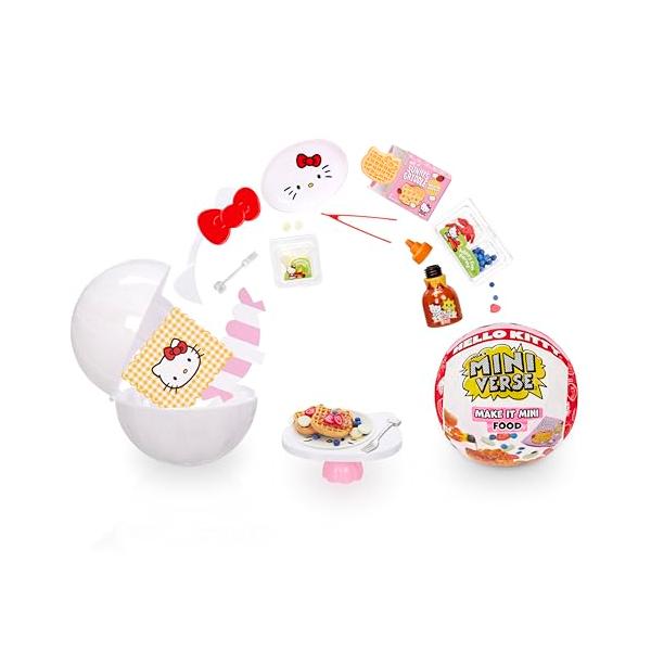 モダンMehrfarbig/Mini/515722・パッケージ個数:1・ミニフード×ハローキティにしましょう:MGAのミニバースで友達が多すぎることはありません Make It Mini Food x Hello Kittyの登場です。 作...