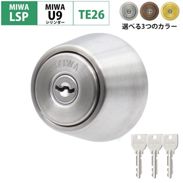 MIWA交換シリンダー LSPタイプ用です。【適合刻印の例】LE LE-01 LE-02 LE-03 LE-11 LE-14 LSP LZSP PESP SWLSP TE TE-01 TE-02 TE-07 TE-08 TESP FE GA...