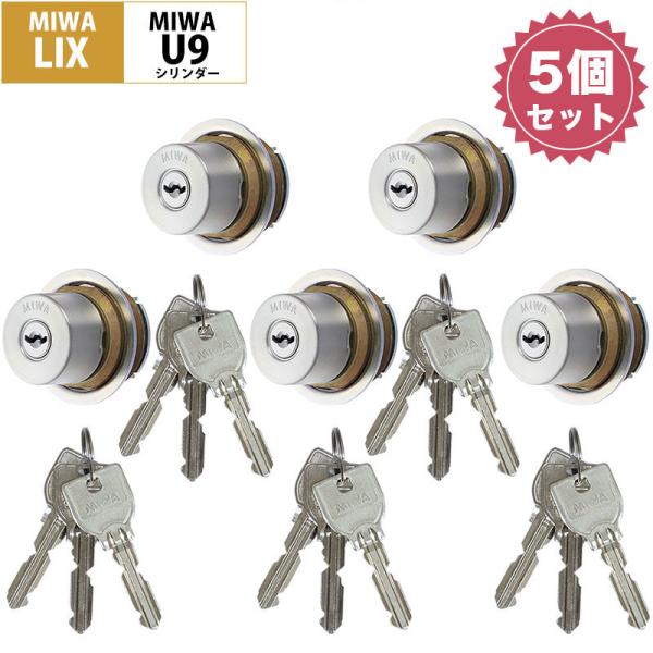 ※同一キー仕様ではございません。            MIWA交換シリンダー LIXタイプ用です。【適合刻印の例】TE-01 TE-02 TE-08 TE-14 TESP TAS2 LE-01 LE-02 LE-08 LE-11 LE-1...