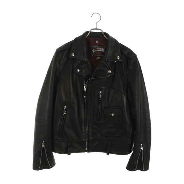 ブランド：ショット/schott商品名： 568US VANDALS JACKET ベルテッドライダースレザージャケットサイズ：L状態ランク：Aカラー：ブラック