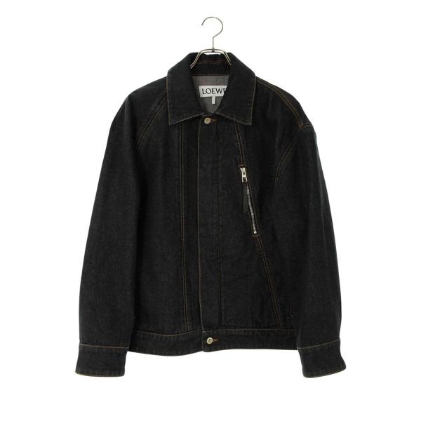 ブランド：ロエベ/LOEWE商品名： H526Y13X12 パズルデニムジャケットサイズ：46状態ランク：Bカラー：インディゴ