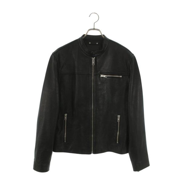 ブランド：コーチ/COACH商品名：シングルカウレザージャケットサイズ：M状態ランク：Bカラー：ブラック