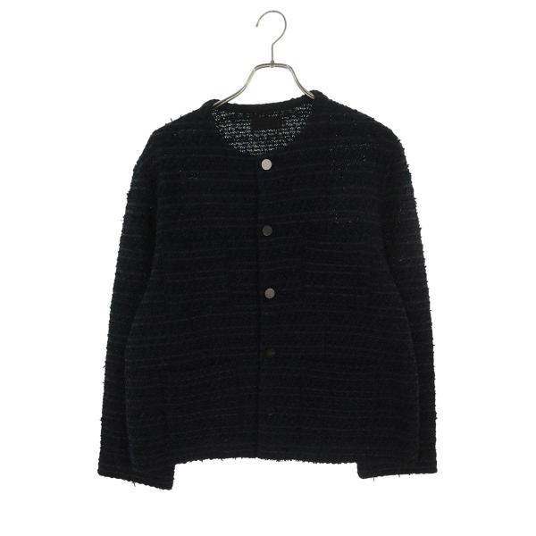 ブランド：コーヘン/Coohem商品名： 13-244-014 ノーカラーブルゾンサイズ：XL状態ランク：Aカラー：ブラック