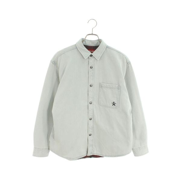ブランド：シュプリーム/SUPREME商品名： 25AW  Quilted Lined Denim Snap Shirt キルティングラインドデニムスナップ長袖シャツサイズ：S状態ランク：Bカラー：インディゴ