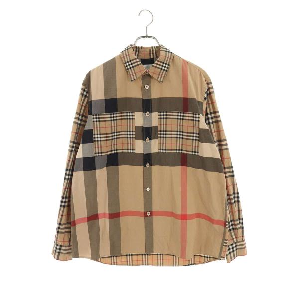 ブランド：バーバリー/Burberry商品名： 8032268 ノヴァチェック長袖シャツサイズ：M状態ランク：Bカラー：ブラウン