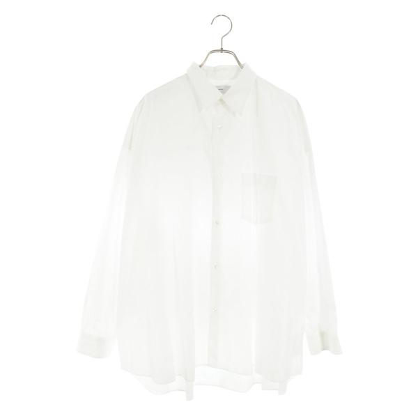 ブランド：グラフペーパー/Graphpaper商品名： Broad L/S Oversized Regular Collar Shirt GM233-50001B ブロードレギュラーカラー長袖シャツサイズ：なし状態ランク：Bカラー：ホワイト
