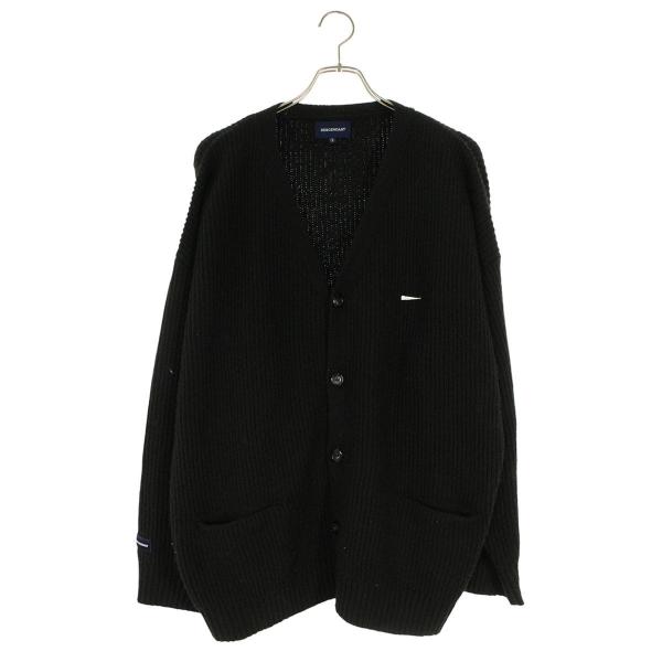 ブランド：ディセンダント/DESCENDANT商品名：ワンポイント刺繍カーディガンサイズ：3状態ランク：Bカラー：ブラック