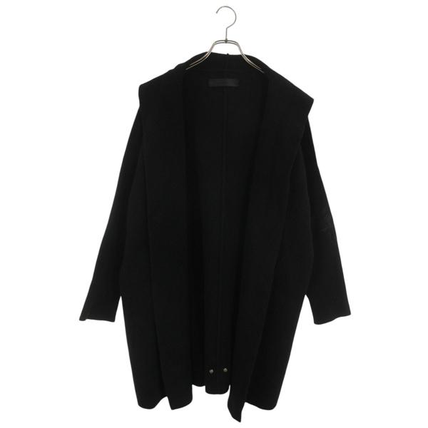 ブランド：クロムハーツ/Chrome Hearts商品名： TAKE THE CANNOLI ハラコクロスパッチフードニットカーディガンサイズ：SML/MED状態ランク：Bカラー：ブラック