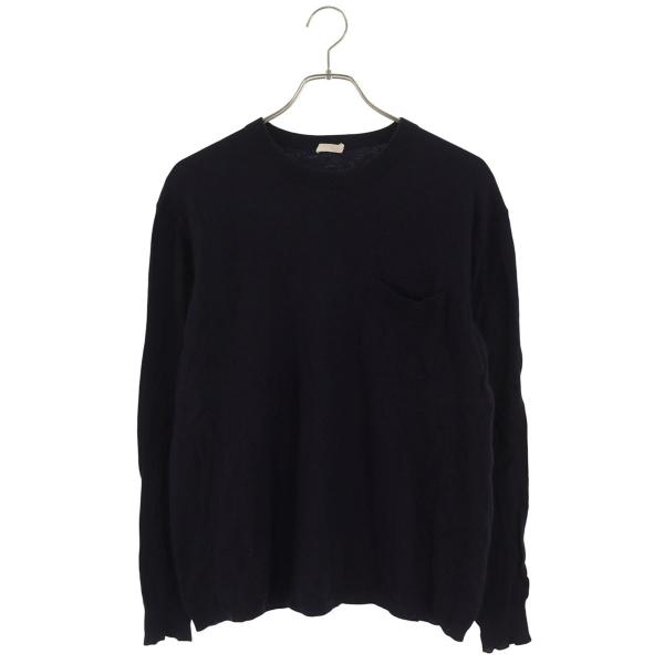 ブランド：コモリ/COMOLI商品名： 14F-06001 ウールニットサイズ：2状態ランク：Bカラー：ネイビー