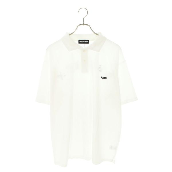 ブランド：ゴッドセレクショントリプルエックス/GOD SELECTION XXX商品名： 25SS  GX-S25-CS-01 ロゴデザイン半袖ポロシャツサイズ：XL状態ランク：Sカラー：ホワイト