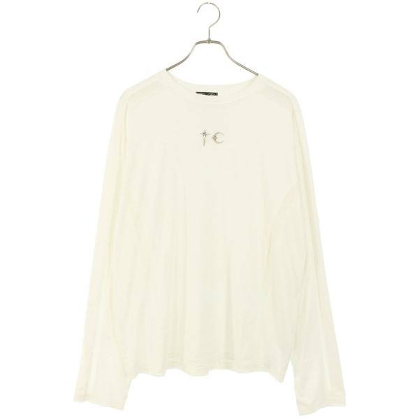 ブランド：サグクラブ/THUG CLUB商品名： 24SS  TC24TS1401 ロゴサーマル切替長袖カットソーサイズ：3状態ランク：Bカラー：ホワイト