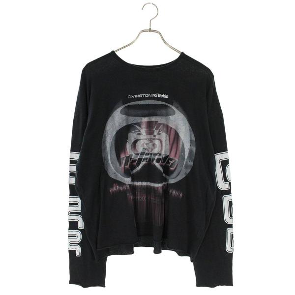 ブランド：リヴィントンロイレビス/RRR123 RIVINGTON roi Rebis商品名：All Things New Enemy長袖カットソーサイズ：M状態ランク：Aカラー：ブラック
