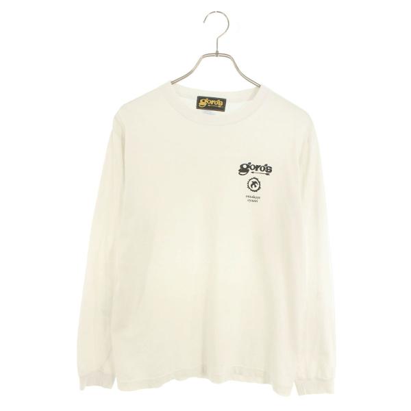 ブランド：ゴローズ/goro's商品名：mitakuye oyasin プリント長袖カットソーサイズ：M状態ランク：Cカラー：ホワイト