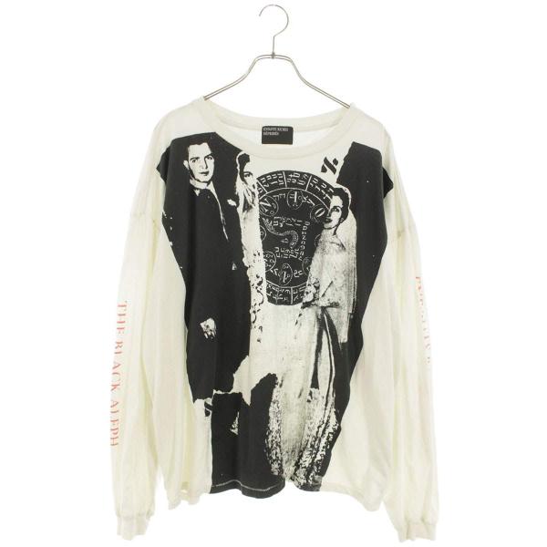 ブランド：アンファンリッシュデプリメ/ENFANTS RICHES DEPRIMES商品名：グラフィックプリント長袖カットソーサイズ：XL状態ランク：Bカラー：ホワイト×ブラック