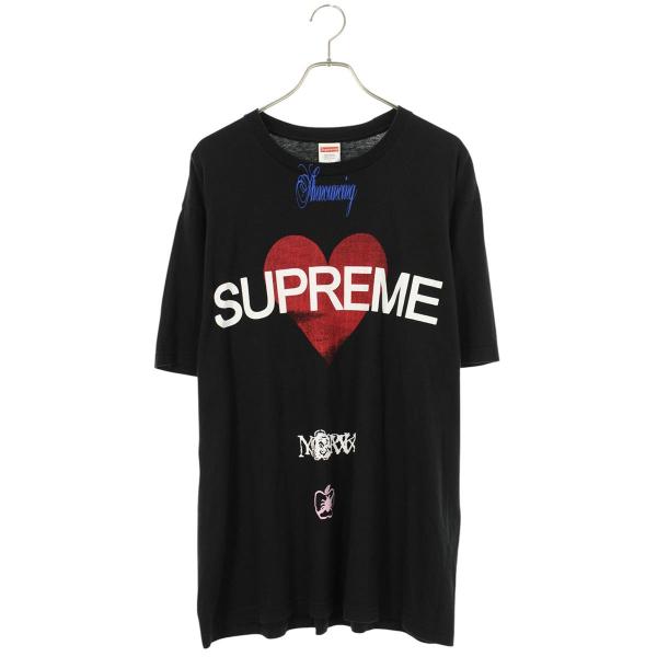 ブランド：シュプリーム/SUPREME商品名： 25SS  Announcing Tee ハートプリントTシャツサイズ：L状態ランク：Bカラー：ブラック