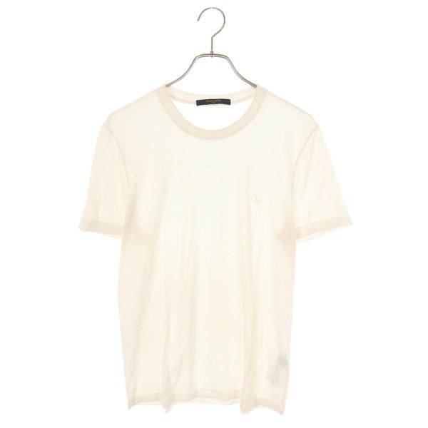 ブランド：ルイヴィトン/LOUISVUITTON商品名： 20SS  RM201Q JC8 HAY50W ロゴ刺繍Tシャツサイズ：S状態ランク：Cカラー：ホワイト