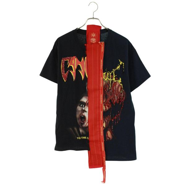 ブランド：ディラーラ フィンディコグルー/Dilara Findikoglu商品名：リメイクTシャツサイズ：なし状態ランク：Aカラー：ブラック