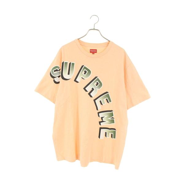 ブランド：シュプリーム/SUPREME商品名： GRADIENT ARC TOP アーチロゴTシャツサイズ：XL状態ランク：Bカラー：ピンク調