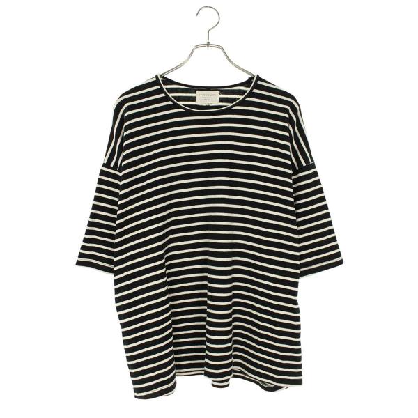 ブランド：フィアオブゴッド/FEAR OF GOD商品名： FOURTH COLLECTION ボーダーTシャツサイズ：M状態ランク：Bカラー：ブラック×ホワイト