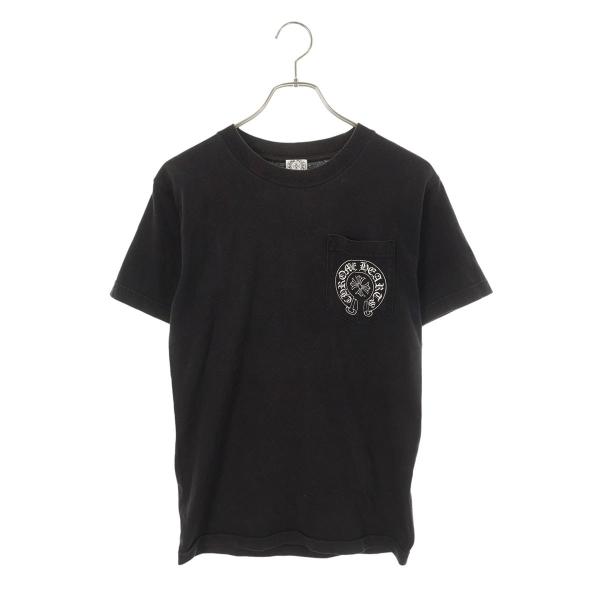 クロムハーツ サイズ:S  Y NOT 胸ポケットロゴ刺繍Tシャツ 中古 SJ02 CHROME HEARTS（クロムハーツ） Tシャツ サイズ:S CH T-SHRT 1