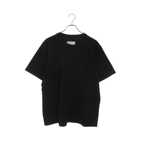 ブランド：サカイ/Sacai商品名： 20-0151S Sロゴ刺繍ポケットTシャツサイズ：4状態ランク：Bカラー：ブラック