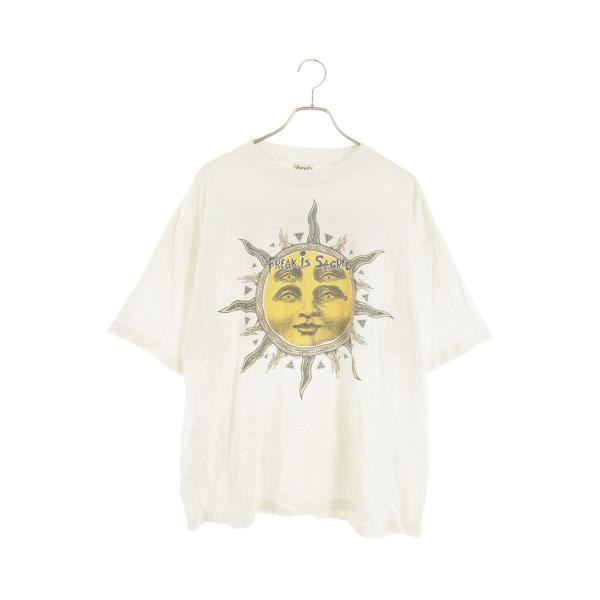 ブランド：セントマイケル/SAINT MICHAEL商品名：×カクタスプラントフリーマーケット CPFM  SM-YS1-0000-C02 FLEAプリントヴィンテージ加工Tシャツサイズ：XL状態ランク：Bカラー：ホワイト調