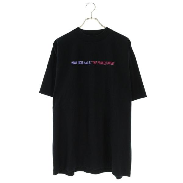 ブランド：ヴィンテージ/VINTAGE商品名： 90S  NINE INCH NAILS ナイン・インチ・ネイルズ THE PERFECT DRUGプリントTシャツサイズ：XL状態ランク：Cカラー：ブラック