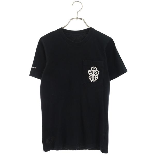 ブランド：クロムハーツ/Chrome Hearts商品名： CH T-SHRT/1 スプリットヴァインダガープリントTシャツサイズ：XS状態ランク：Bカラー：ブラック