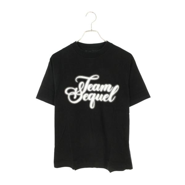 ブランド：シークエル/SEQUEL商品名： 25SS  SQ-25SS-ST-08 ロゴプリントTシャツサイズ：S状態ランク：Sカラー：ブラック