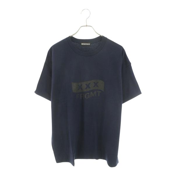 ブランド：ゴッドセレクショントリプルエックス/GOD SELECTION XXX商品名：×フラグメントデザイン fragment design  GX-S25-12FST-06 ダブルネームロゴプリントTシャツサイズ：XL状態ランク：Aカラ...