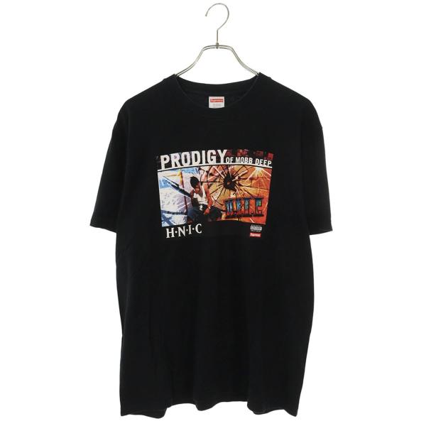 ブランド：シュプリーム/SUPREME商品名： PRODIGY Mobb Deep H.N.I.C フロントプリントTシャツサイズ：M状態ランク：Bカラー：ブラック