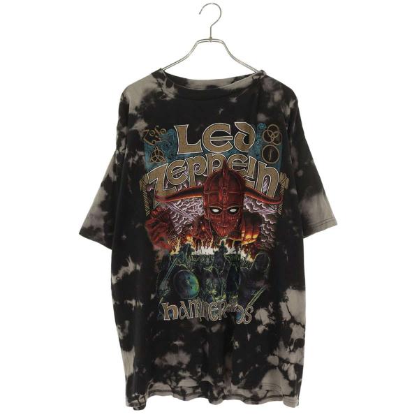 ブランド：ヴィンテージ/VINTAGE商品名： 90s  LED ZEPPELIN/レッド・ツェッペリン Hammer of the GODSタイダイTシャツサイズ：XL状態ランク：Cカラー：ブラック調