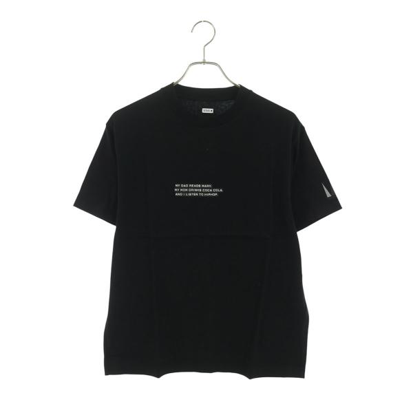 ブランド：シークエル/SEQUEL商品名： 25AW  WE-25AW-DNCST-02 WEEKEND 英字プリントTシャツサイズ：S状態ランク：Sカラー：ブラック