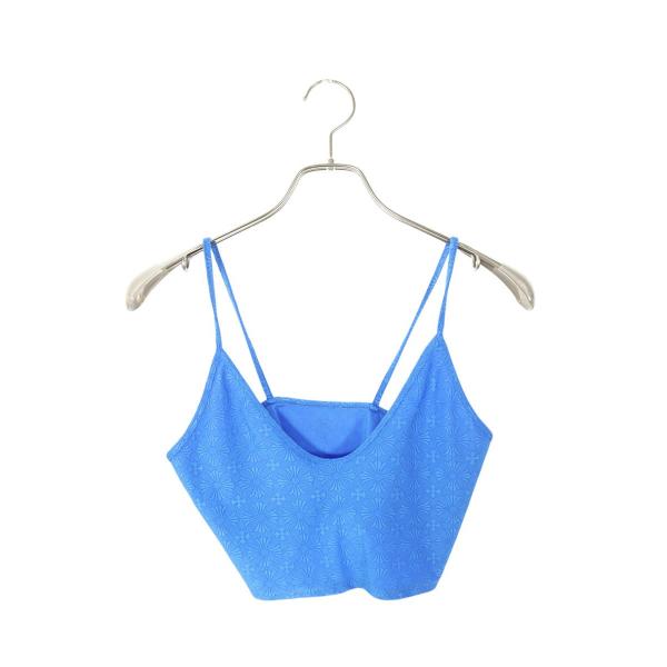 ブランド：クロムハーツ/Chrome Hearts商品名： TANK STAGE FIVE CRPD CHプラス総柄キャミソールサイズ：M状態ランク：Aカラー：ブルー