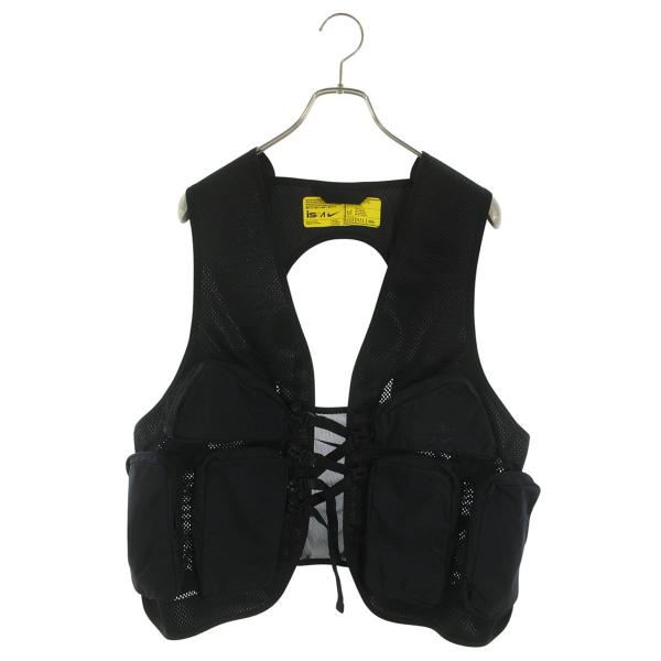 ブランド：ナイキ/NIKE商品名： DV1146-010 ISPAナイロンベストサイズ：L/XL状態ランク：Bカラー：ブラック