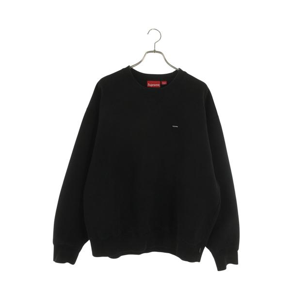 ブランド：シュプリーム/SUPREME商品名： Small Box Crewneck スモールボックスロゴスウェットサイズ：L状態ランク：Bカラー：ブラック