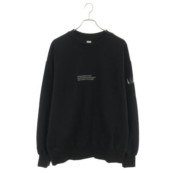 ブランド：シークエル/SEQUEL商品名： 25AW  WE-25AW-DNCCS-02 WEEKEND 英字プリントスウェットサイズ：M状態ランク：Sカラー：ブラック