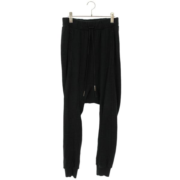 ブランド：ボリスビジャンサベリ/boris bidjan saberi商品名： LONGJOHN2-F0603M ドローストリングサルエルロングパンツサイズ：M状態ランク：Bカラー：ブラック