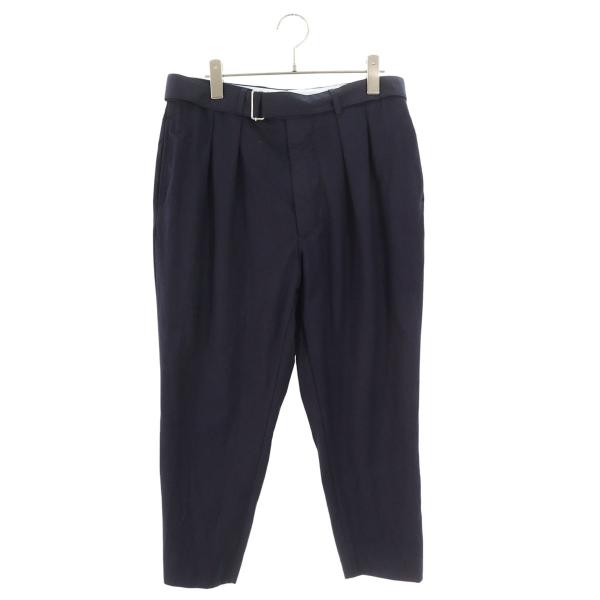 ブランド：オフィシンジェネラル/Officine Generale商品名： W22MTLG458R ウールスラックスロングパンツサイズ：48状態ランク：Cカラー：ネイビー