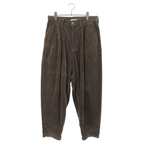 ブランド：ダブレット/doublet商品名： 24AW29PT283 コーデュロイワークロングパンツサイズ：M状態ランク：Bカラー：ブラウン