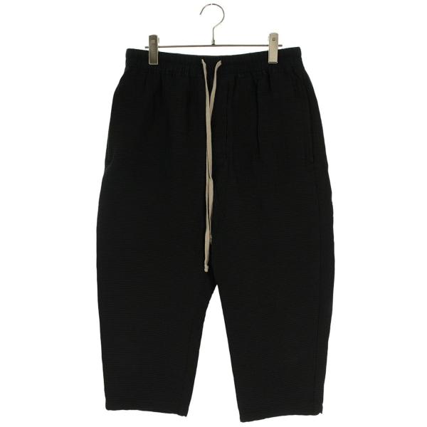 ブランド：リックオウエンス/Rick Owens商品名： RU19S2395-SCP クロップドサルエルロングパンツサイズ：48状態ランク：Bカラー：ブラック