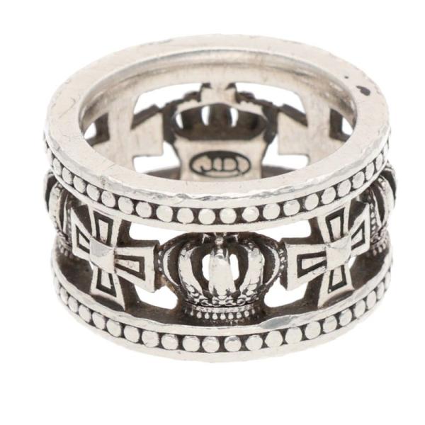 ブランド：ジャスティンデイビス/JustinDavis商品名： SRJ175 MEDIEVAL WEDDING BAND シルバーリングサイズ：8号状態ランク：Bカラー：シルバー