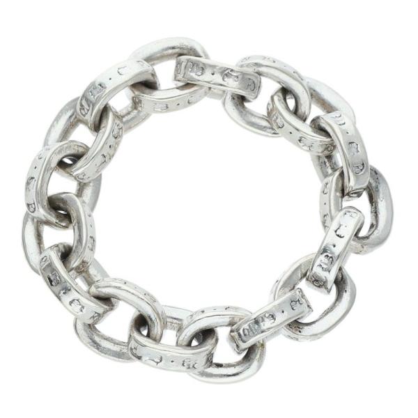 ブランド：クロムハーツ/Chrome Hearts商品名： PAPER CHAIN RING/ペーパーチェーン シルバーリングサイズ：10.5号状態ランク：Cカラー：シルバー