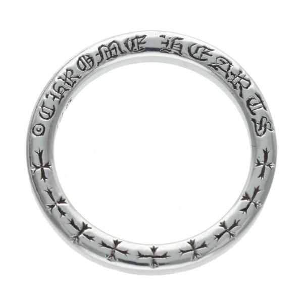 ブランド：クロムハーツ/Chrome Hearts商品名： NTFL シルバーリングサイズ：19号状態ランク：Bカラー：シルバー