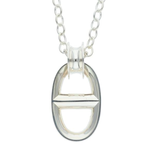 ブランド：エルメス/HERMES商品名： Reponse/レスポンス シェーヌダンクルペンダントネックレスサイズ：LG状態ランク：Aカラー：シルバー