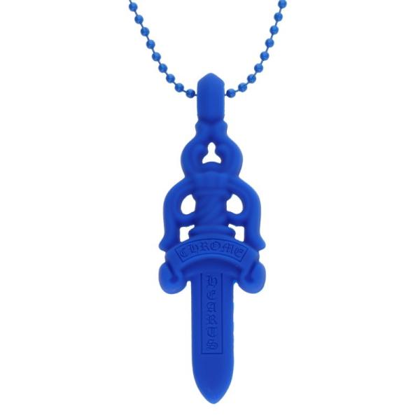 ブランド：クロムハーツ/Chrome Hearts商品名： RUBBER LARGE DAGGER/ラバーラージダガー シリコンラバーネックレスサイズ：表記なし状態ランク：Sカラー：ブルー
