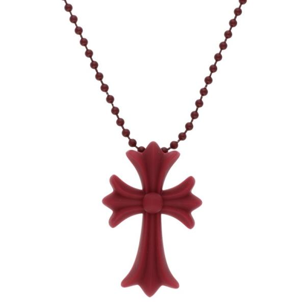 ブランド：クロムハーツ/Chrome Hearts商品名： RUBBER CH CRS SML ラバースモールCHクロス シリコンラバーネックレスサイズ：表記なし状態ランク：Aカラー：ボルドー