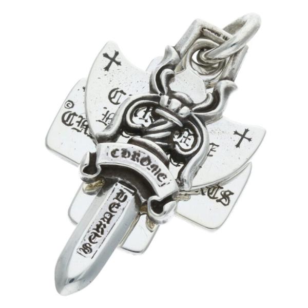 ブランド：クロムハーツ/Chrome Hearts商品名： 3TRINKETS OLD/スリートリンケッツ シルバーネックレストップサイズ：表記なし状態ランク：Bカラー：シルバー